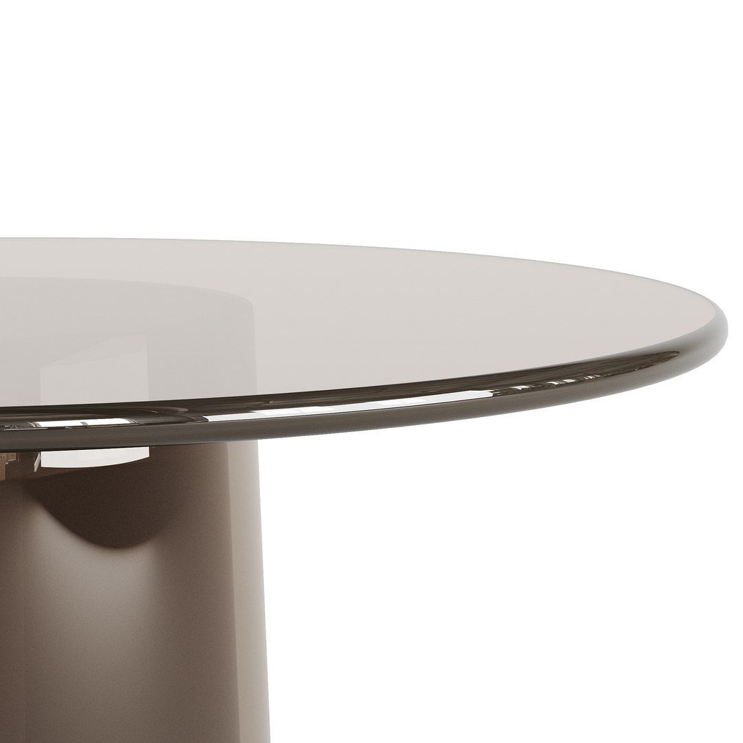 3D Poliform Orbit Glass Coffee Table - TurboSquid 1901229