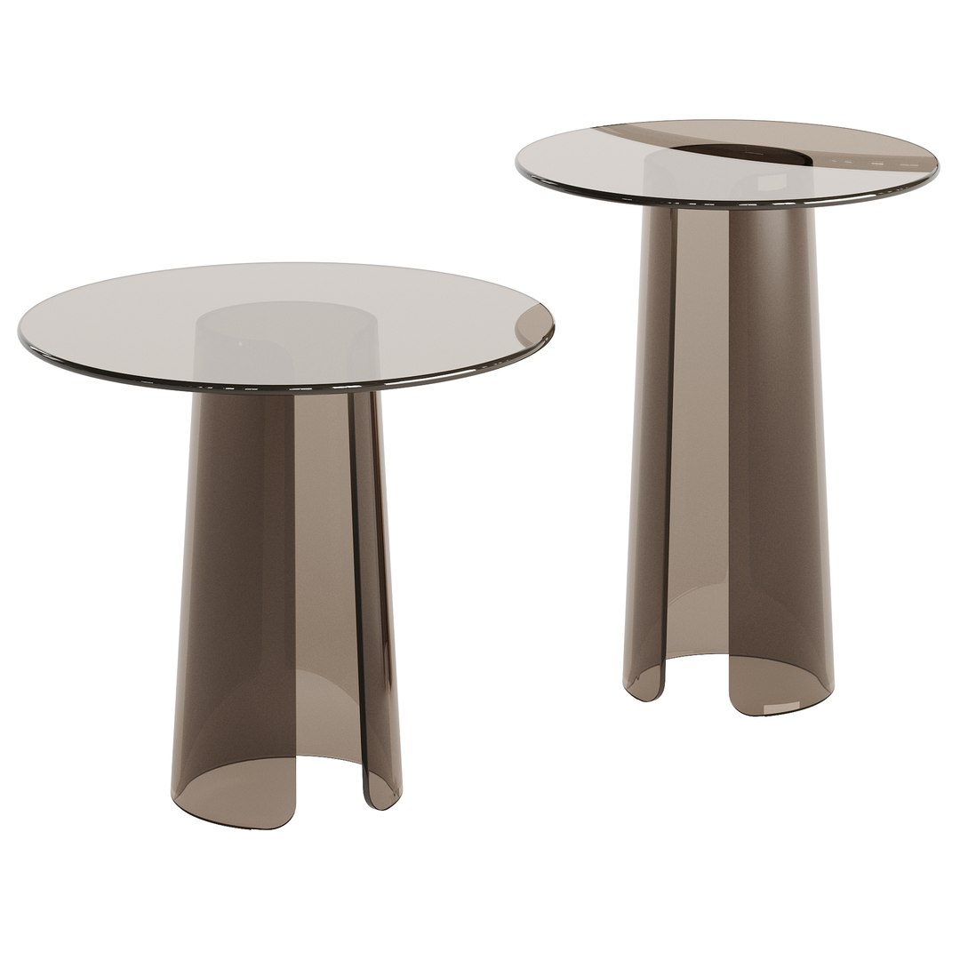 3D Poliform Orbit Glass Coffee Table - TurboSquid 1901229