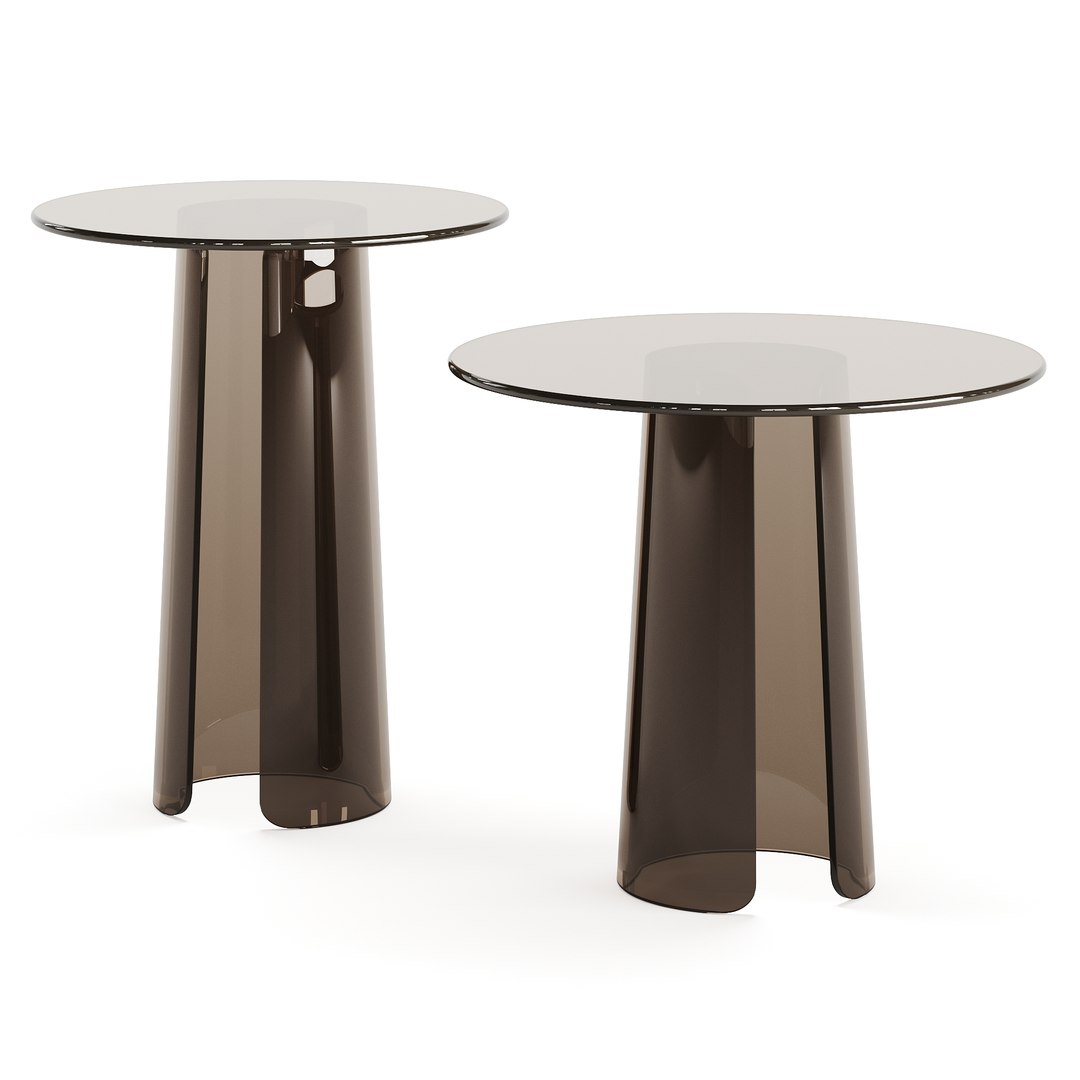 3D Poliform Orbit Glass Coffee Table - TurboSquid 1901229