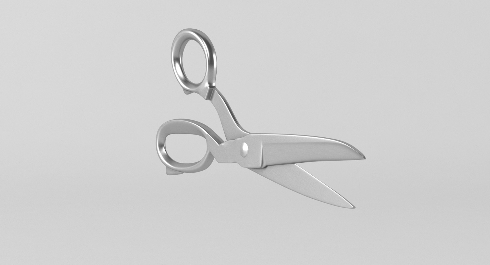 Scissors Realistic 3d Obj