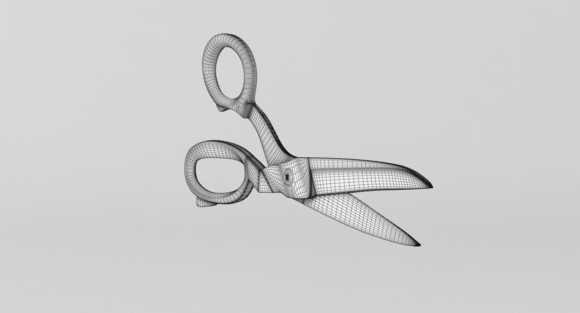 Scissors Realistic 3d Obj