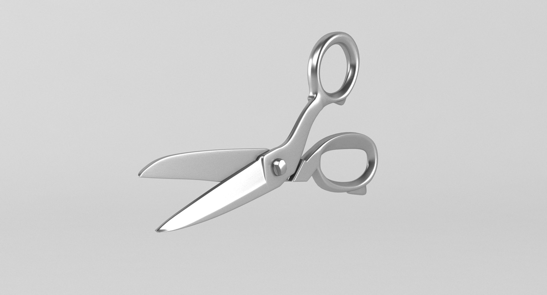 Scissors Realistic 3d Obj