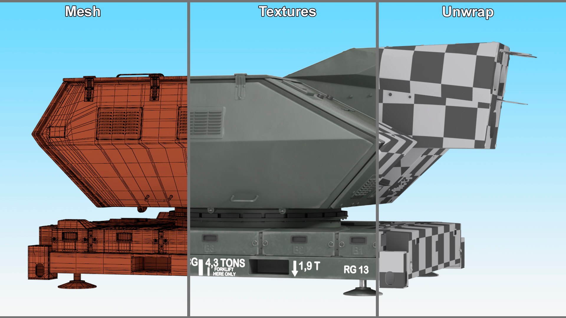 Skynex Laser Air Defense System Green 3D Model - TurboSquid 2201922