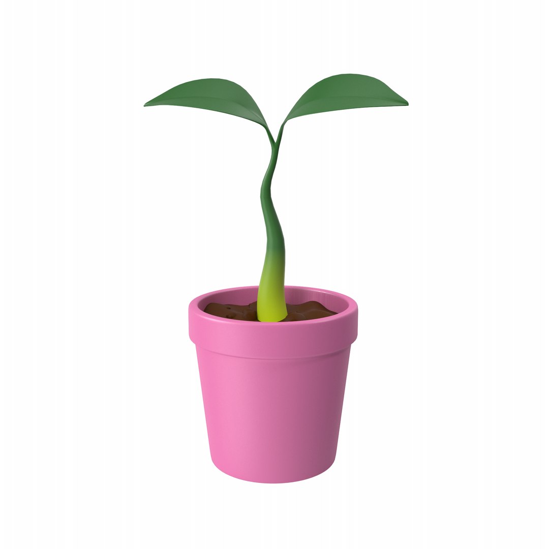 Sprout Cartoon 3D Model - TurboSquid 2267976