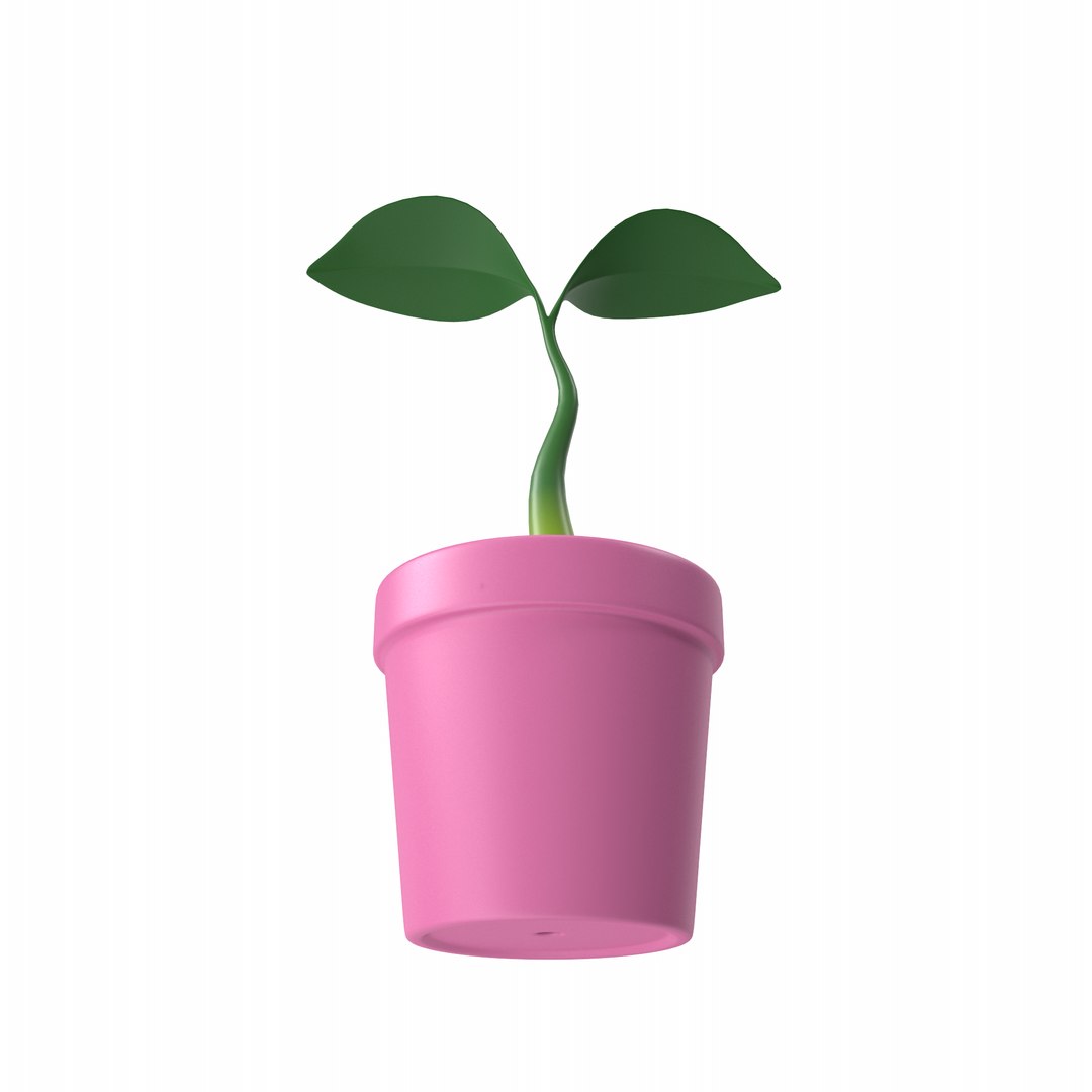 Sprout Cartoon 3D Model - TurboSquid 2267976