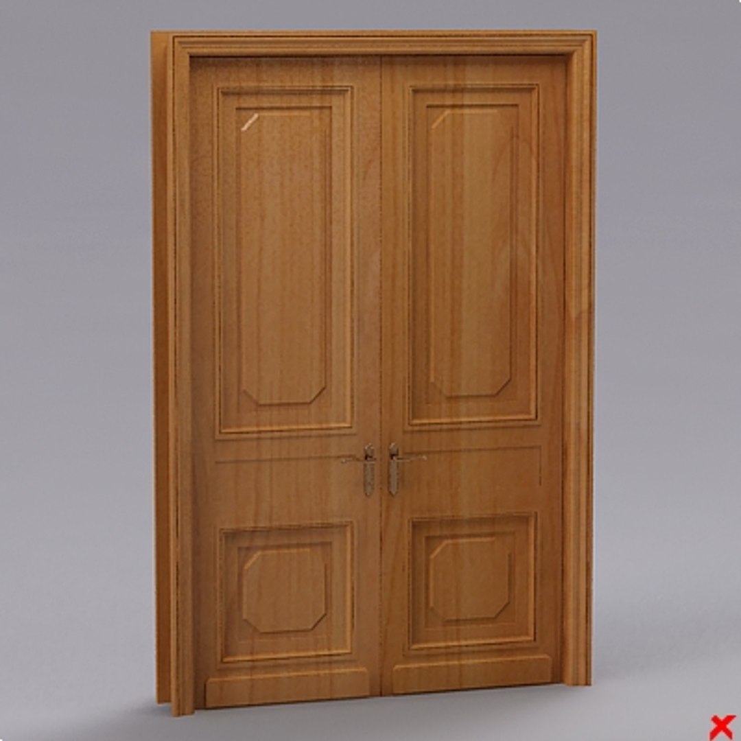 3ds max door