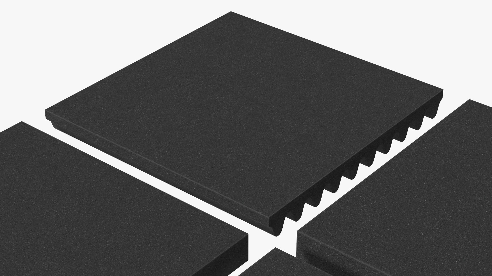 3D Sound Absorbers Gray Set - TurboSquid 2073166