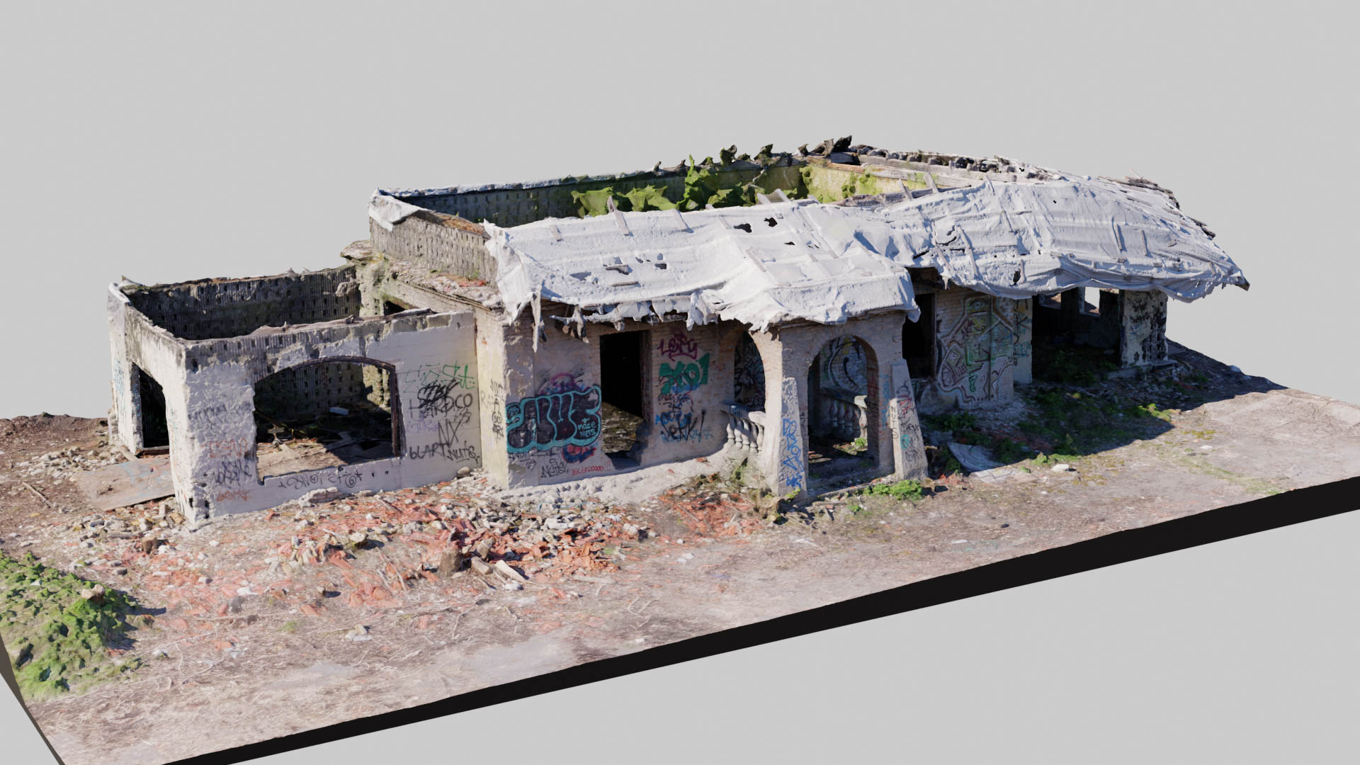 3D Abandoned-Soviet-Base-Building-3 - TurboSquid 2237384