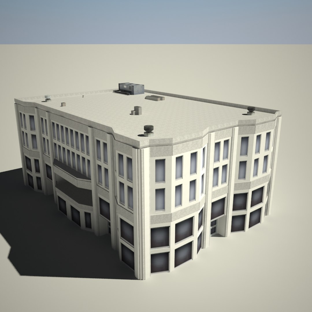 3ds Max City Building