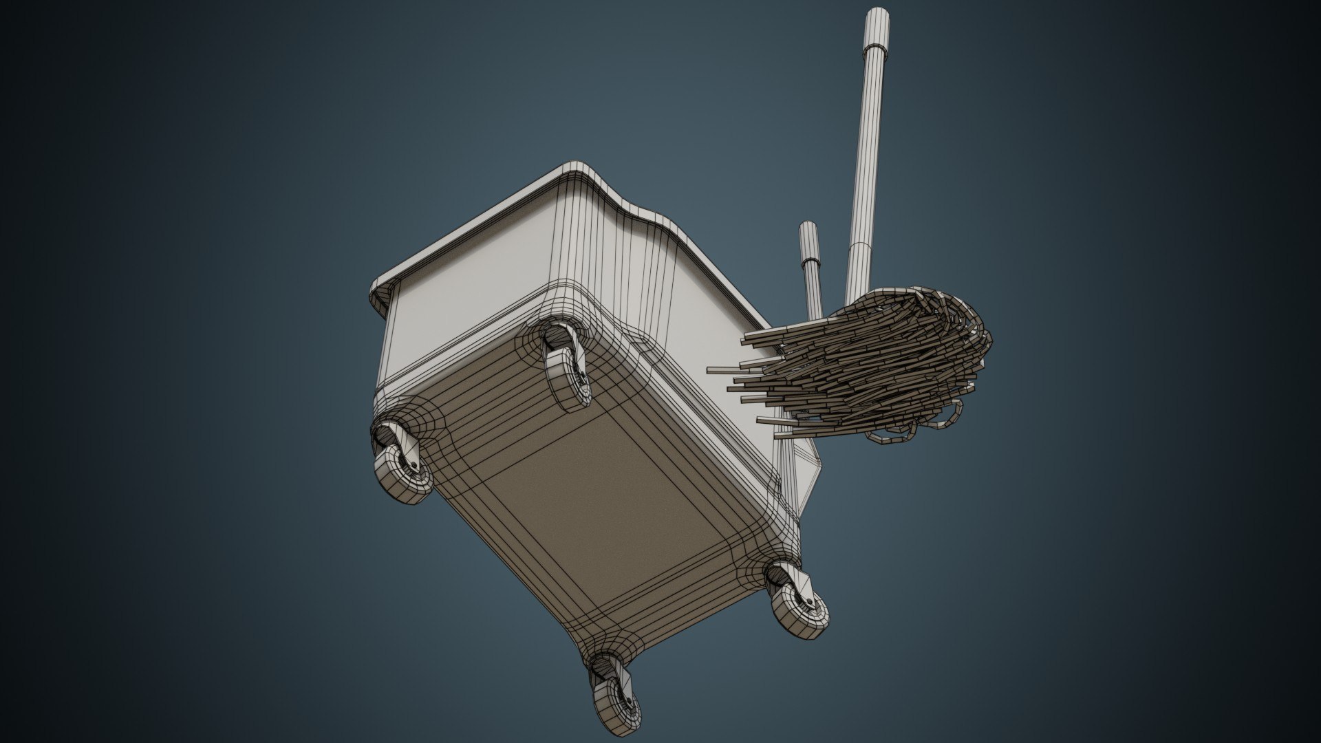 3D Mop Wringer 2A - TurboSquid 2078589