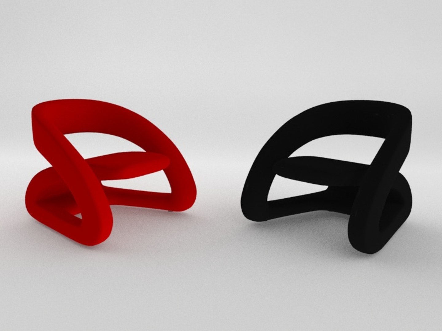 3d Marcello Smile Chair Model