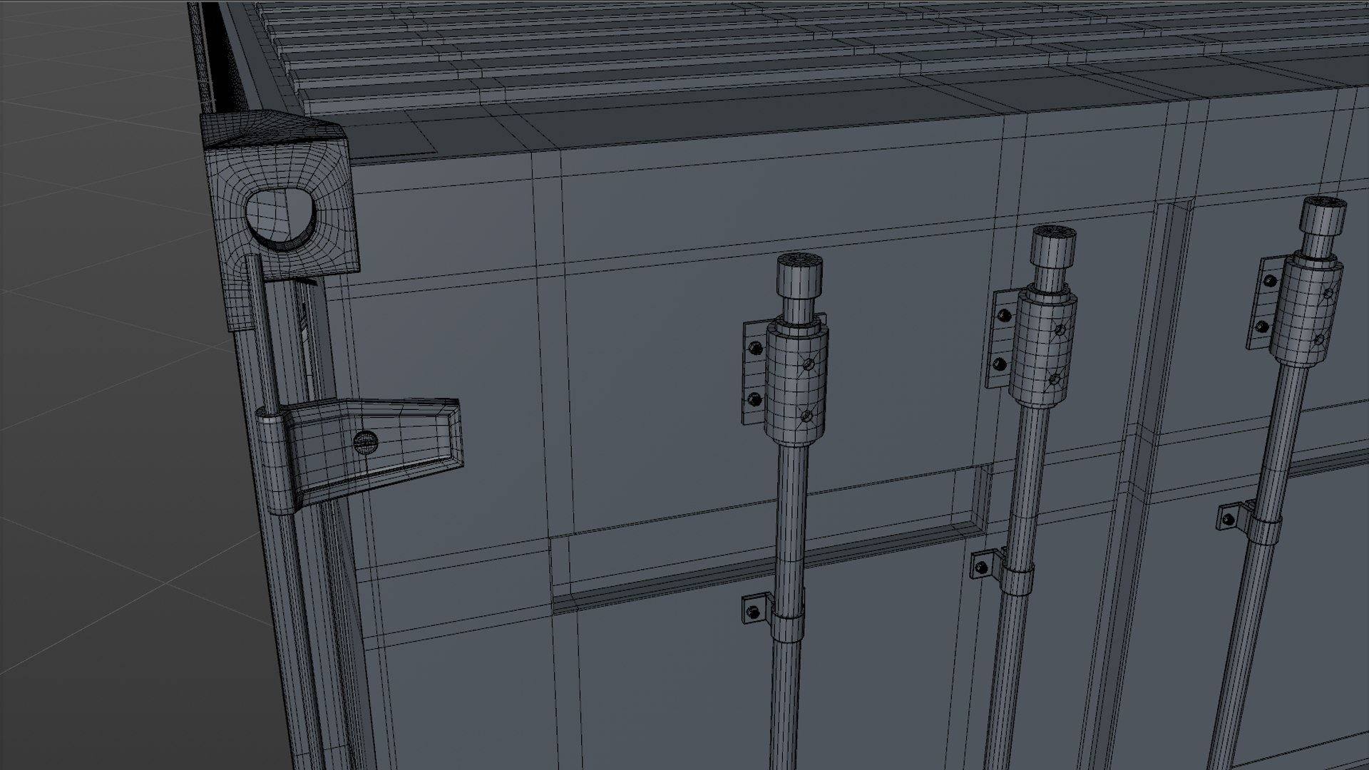 Hanjin Cargo Container L725 3D - TurboSquid 1563504