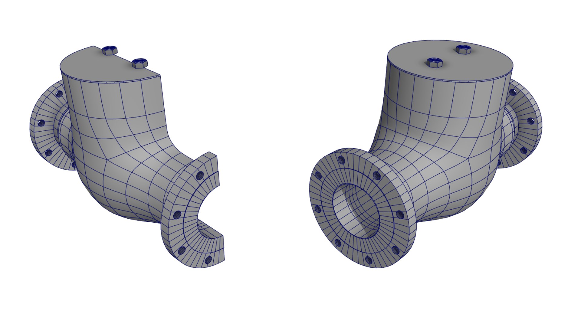 Non-return Valve 3d Model
