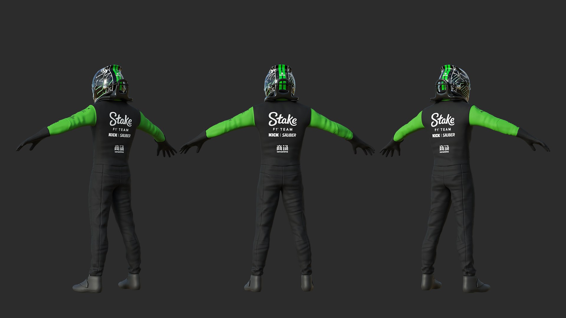 3D F1 Sauber Racing Suit 2025 Model - TurboSquid 2383737