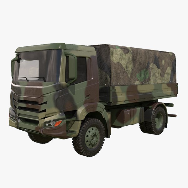 Generic Military Camo Truck 3D 모델 - TurboSquid 2016847