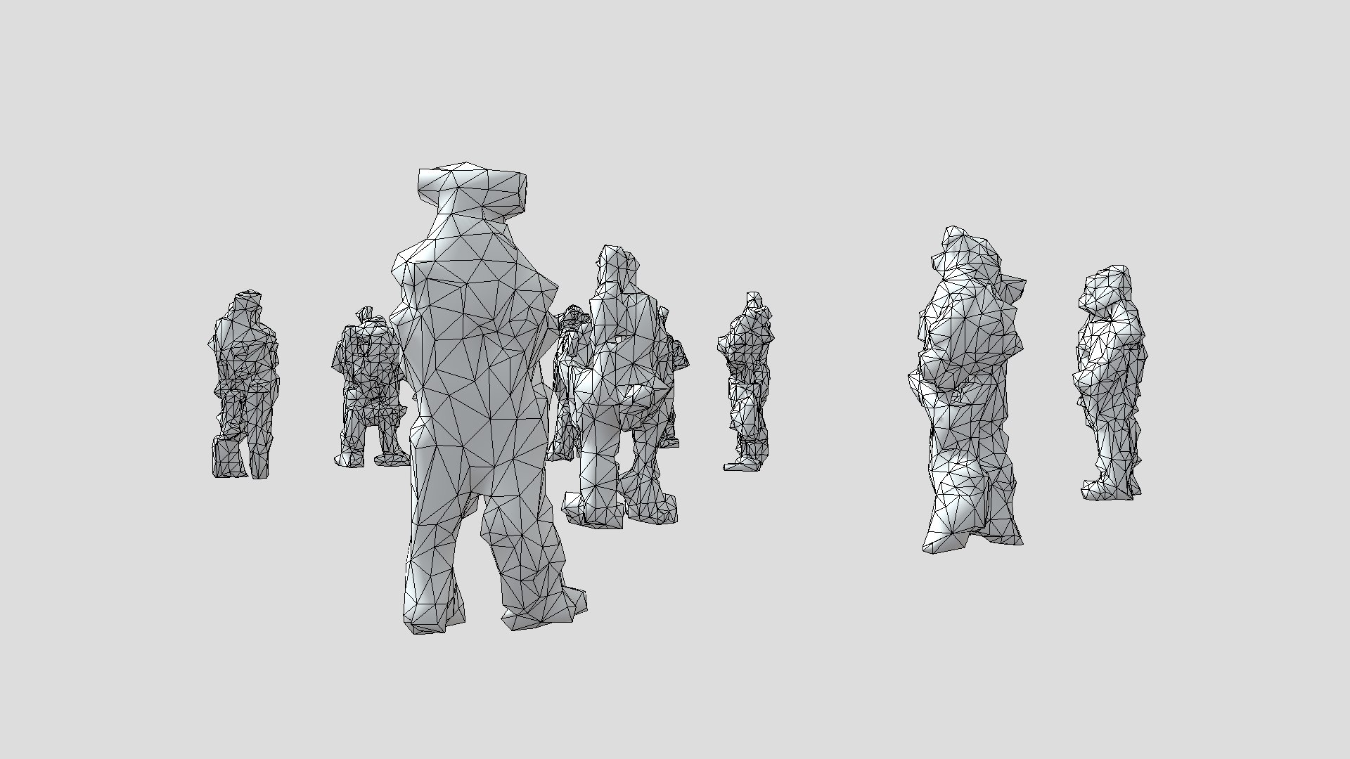 3D Crowd Model - TurboSquid 1686253