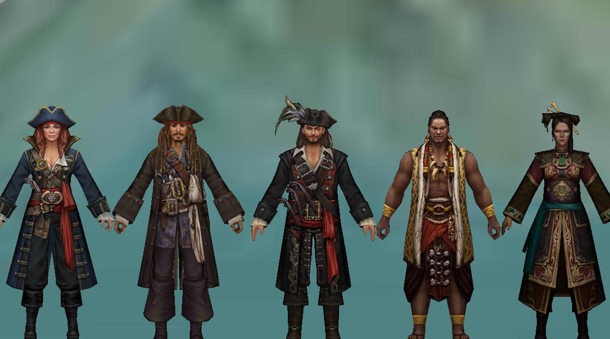 3D pirates caribbean pack - - TurboSquid 1694477