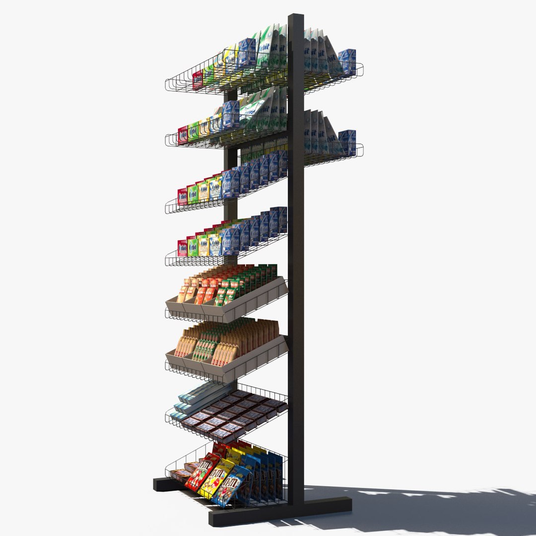 3d Model Rack V-ray