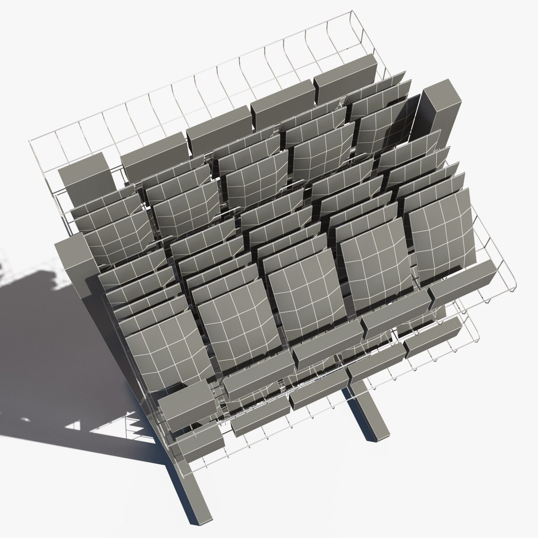 3d model rack v-ray