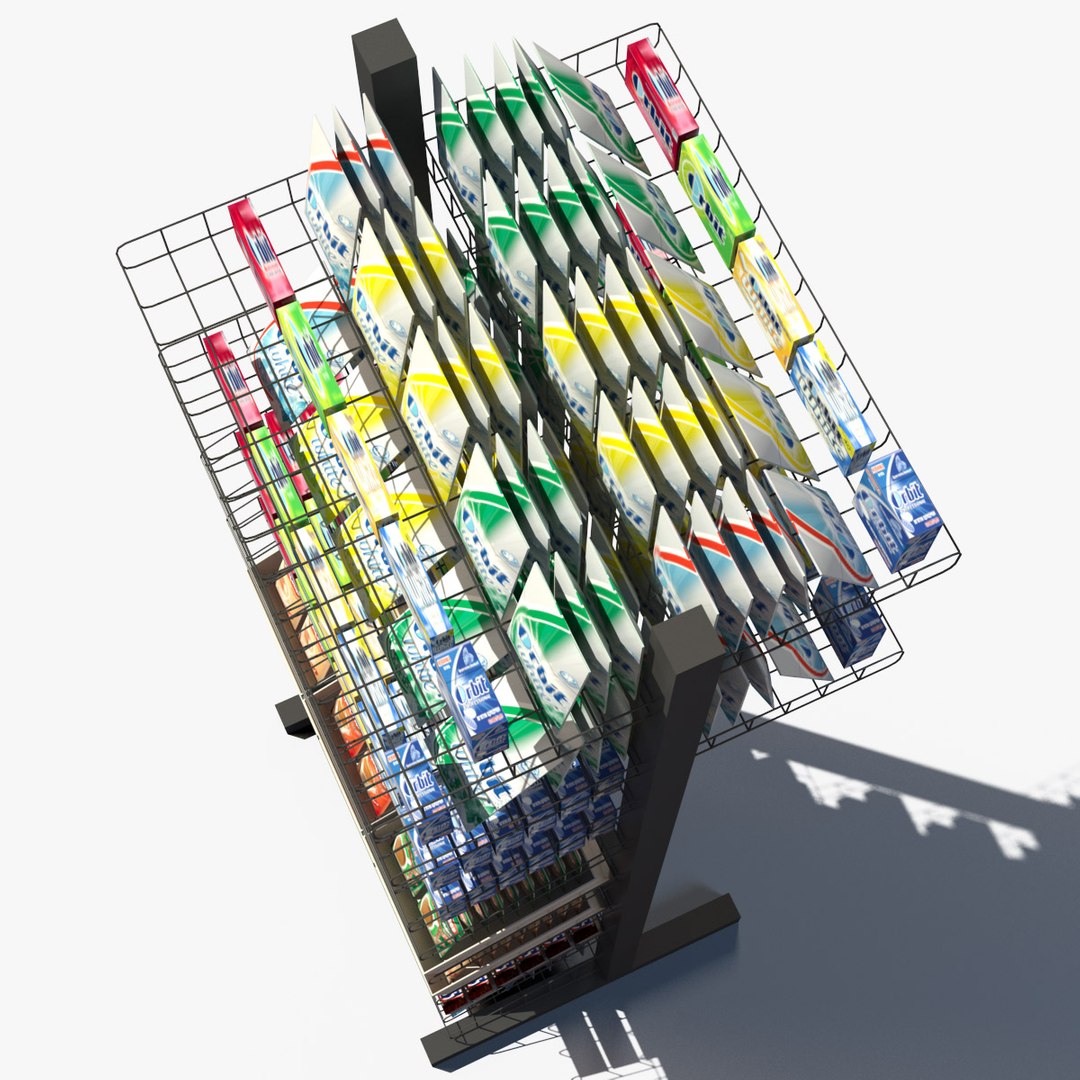 3d model rack v-ray