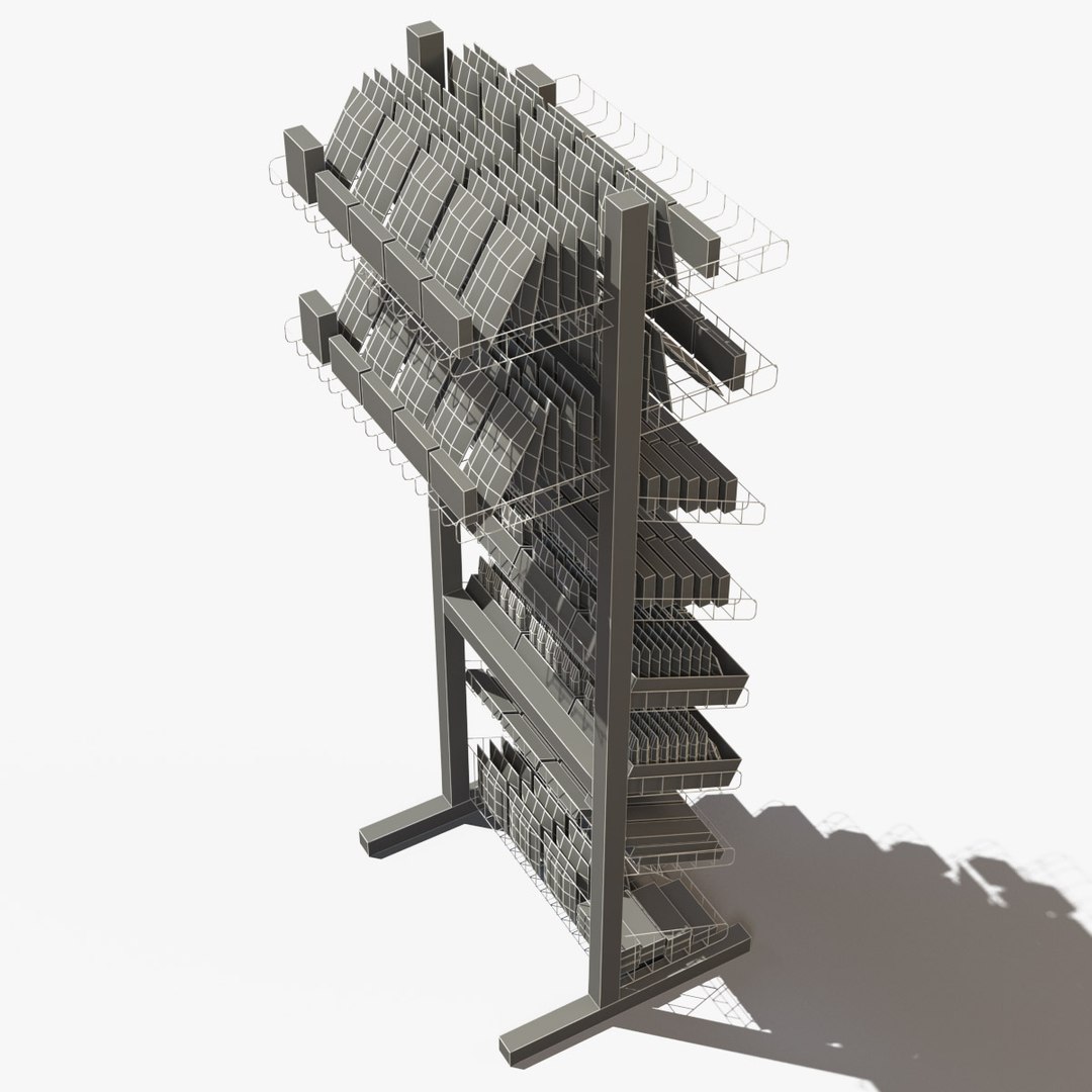 3d Model Rack V-ray