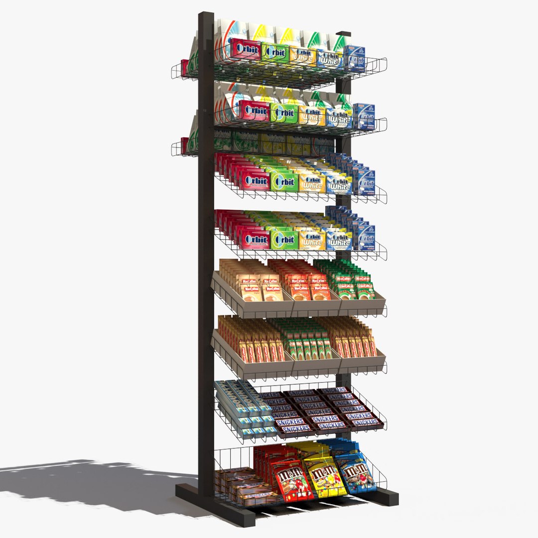 3d Model Rack V-ray