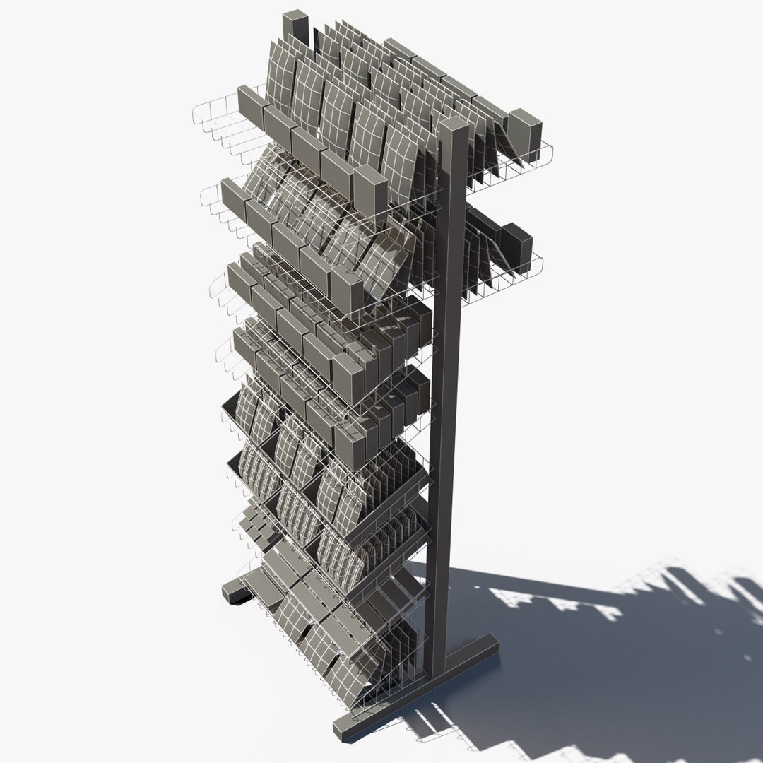 3d Model Rack V-ray