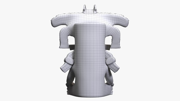 modelo 3d Una urna figurativa zapoteca del dios mariposa - TurboSquid ...