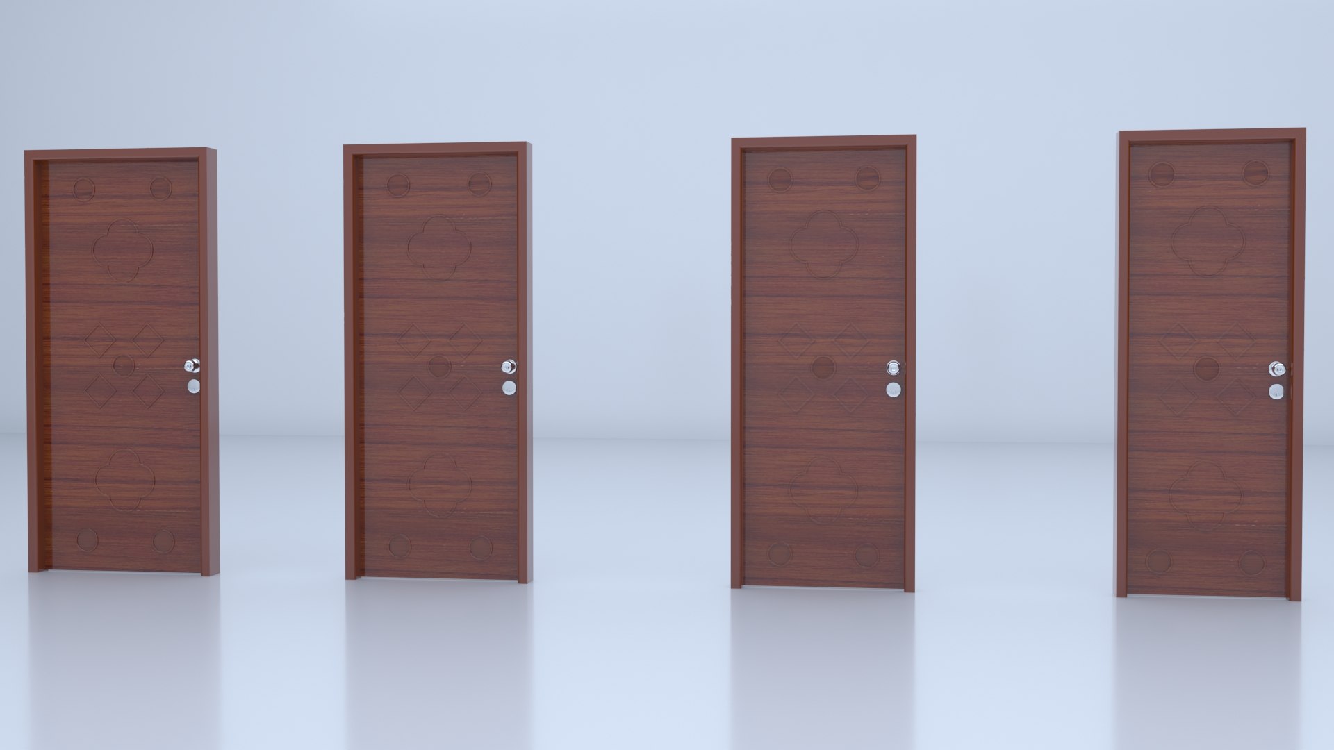 3D Door Design 7 Model - TurboSquid 2213384