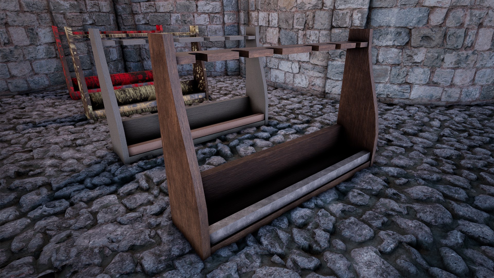 Shields Racks 44 Variations 3D Model - TurboSquid 1984175