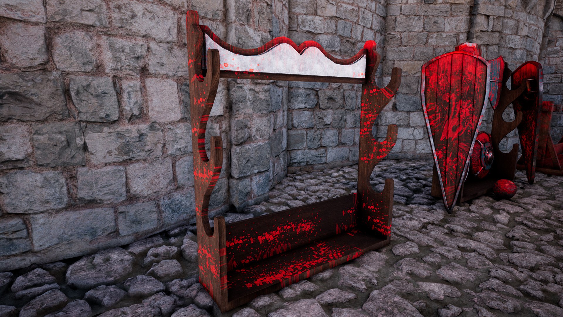 Shields Racks 44 Variations 3D Model - TurboSquid 1984175