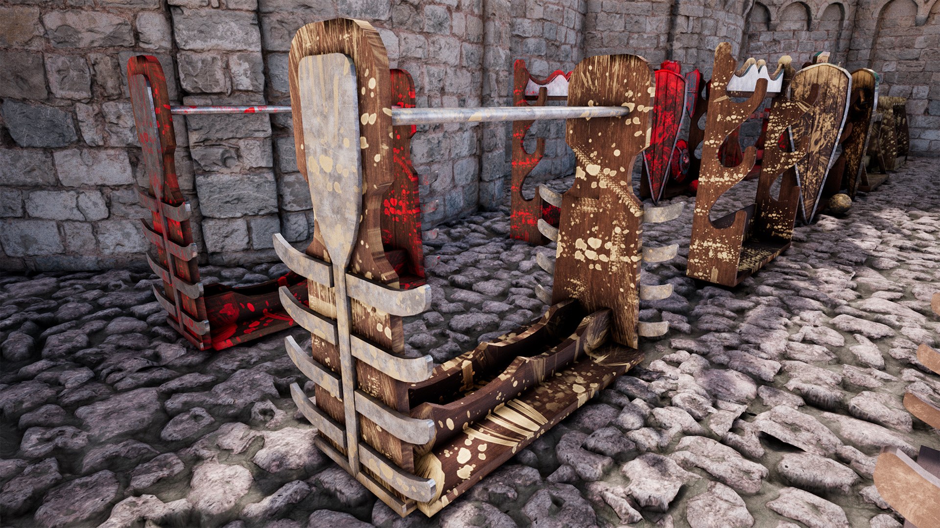 Shields Racks 44 Variations 3D Model - TurboSquid 1984175