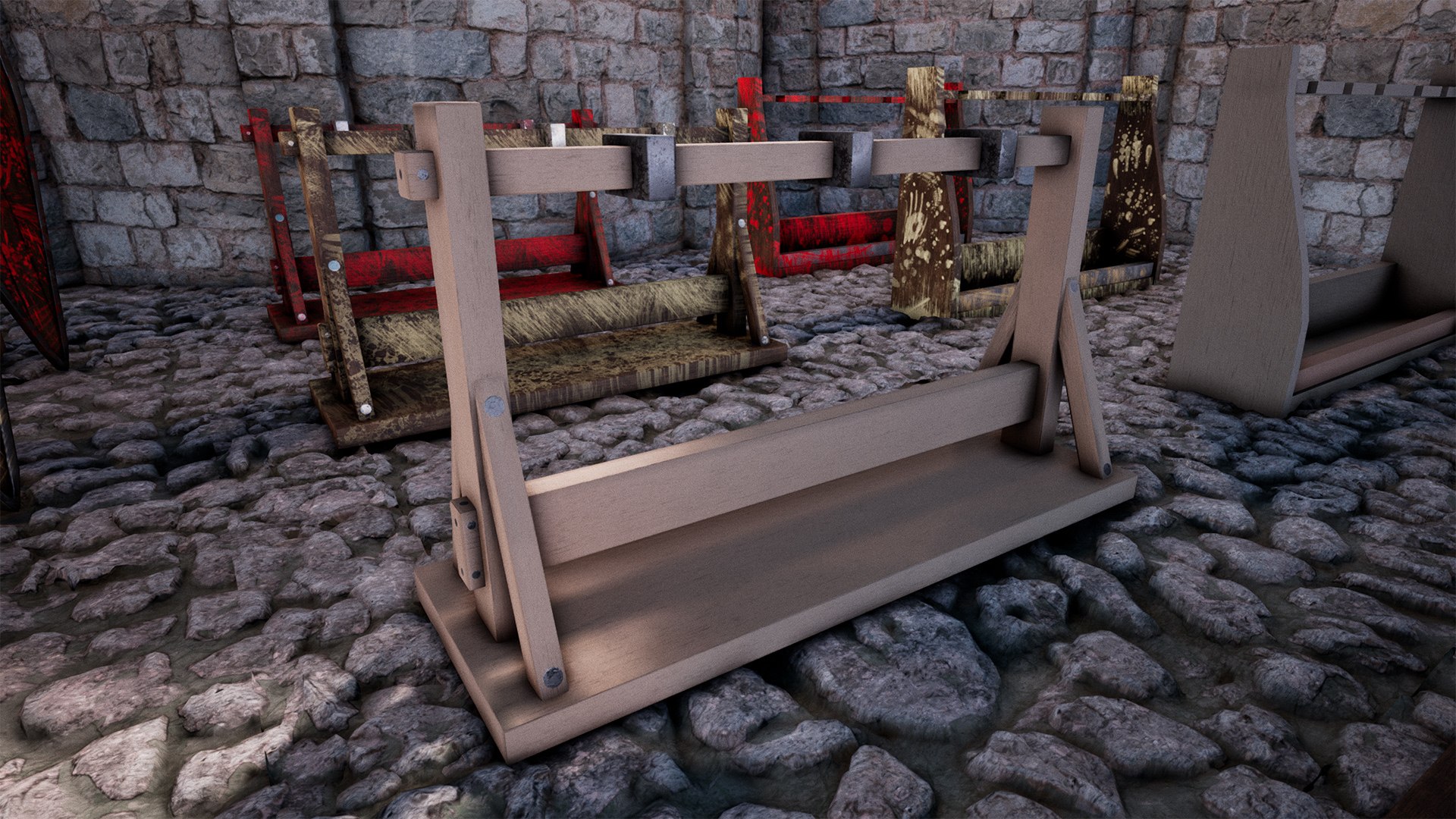 Shields Racks 44 Variations 3D Model - TurboSquid 1984175