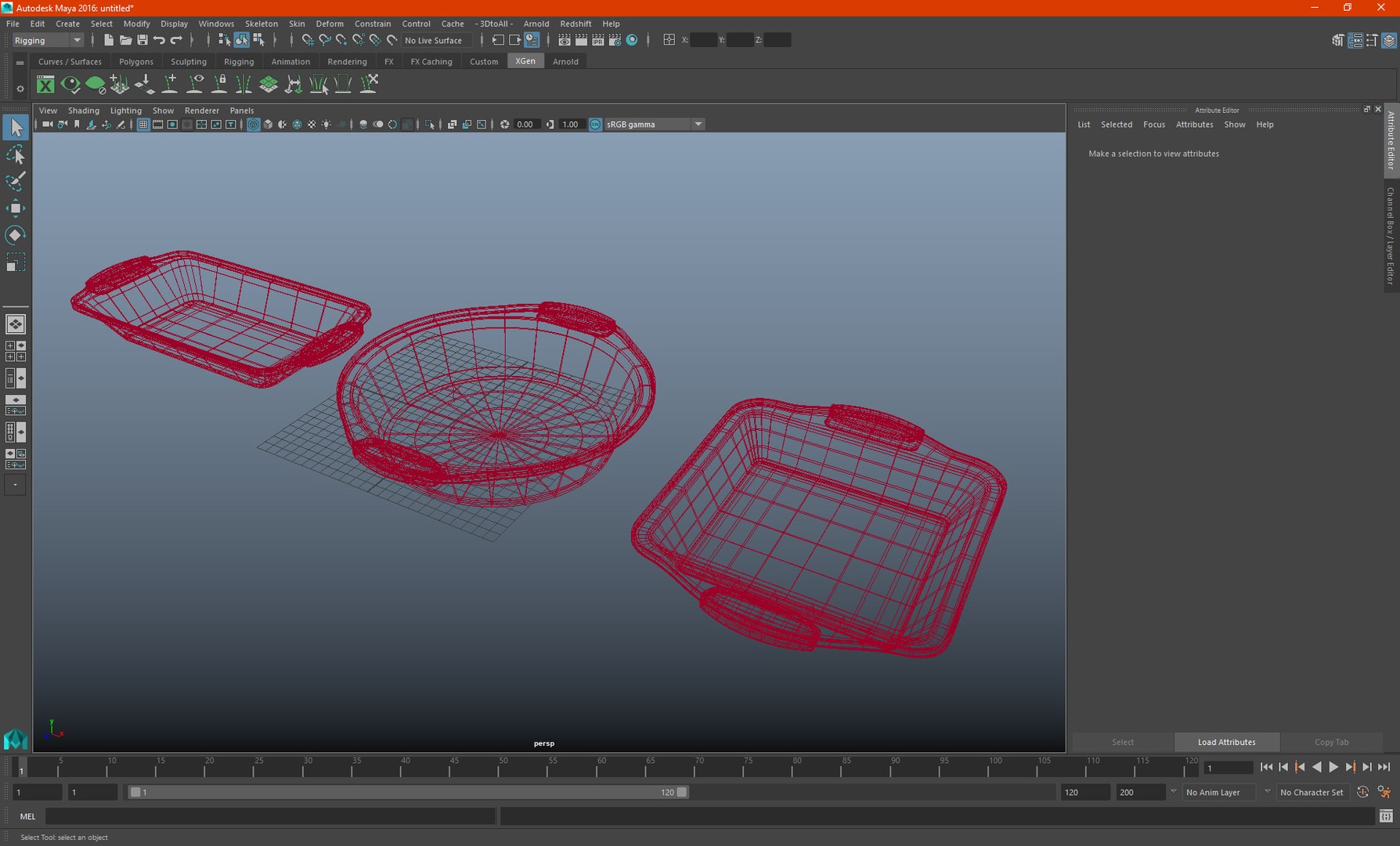 3D model 3 Cake Baking Pan Set Non Stick - TurboSquid 1980774