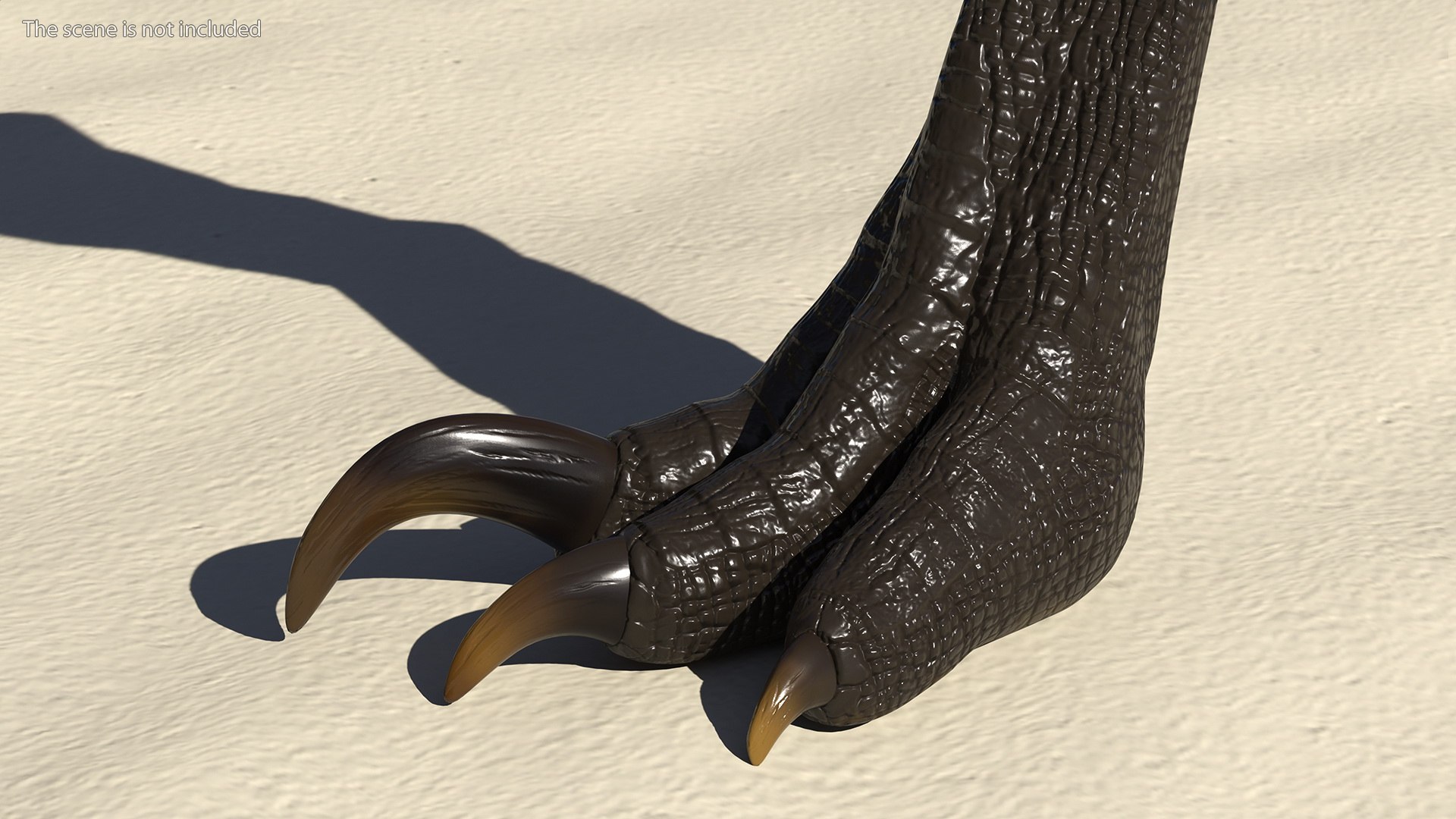 Indoraptor Leg 3D Model - TurboSquid 1884902