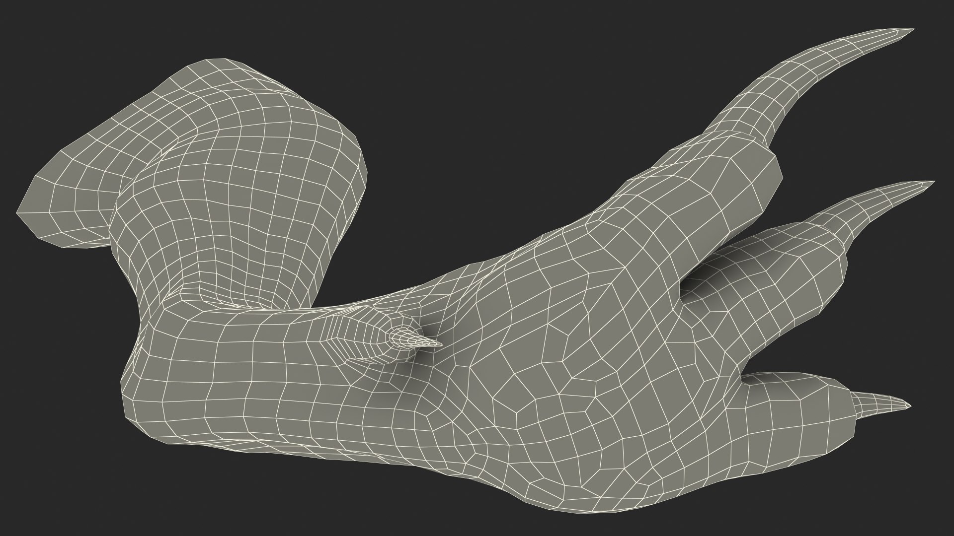 Indoraptor Leg 3D model - TurboSquid 1884902