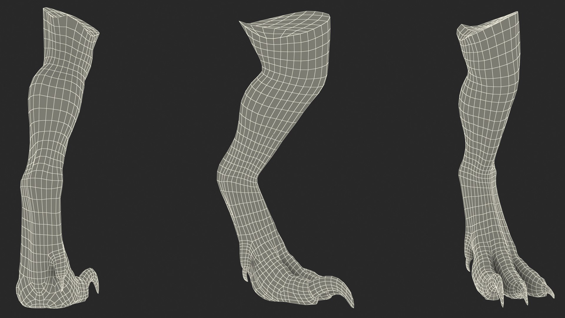 Indoraptor Leg 3D model - TurboSquid 1884902