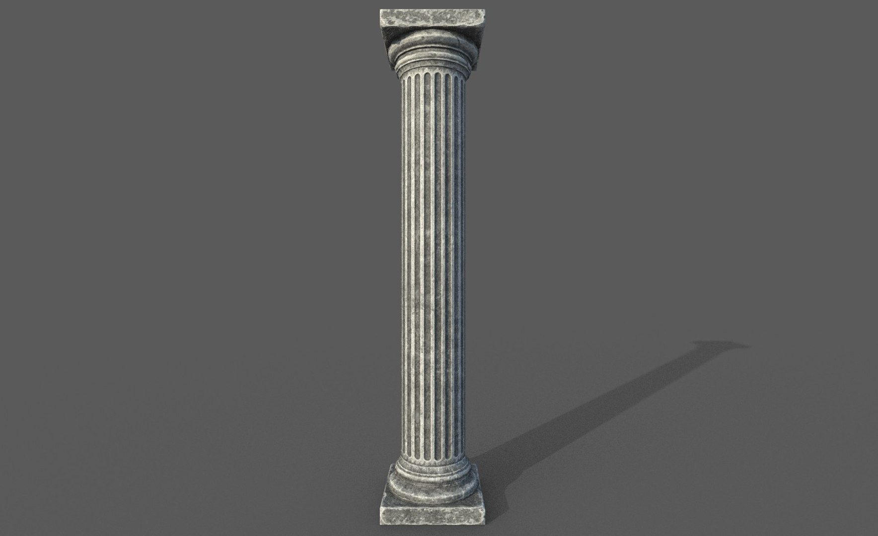 3D roman collumn model - TurboSquid 1389842