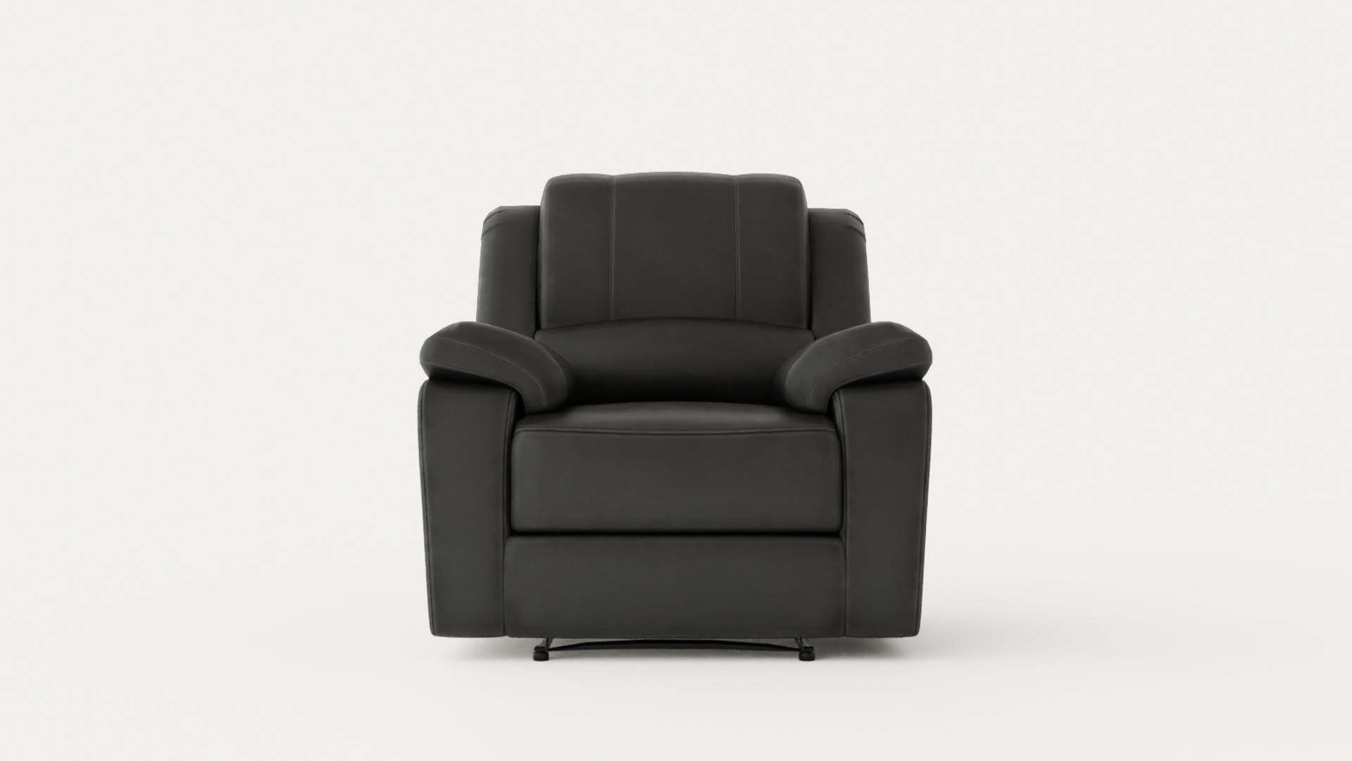 Norbo Recliner Chair Black 3D Model - TurboSquid 2233519