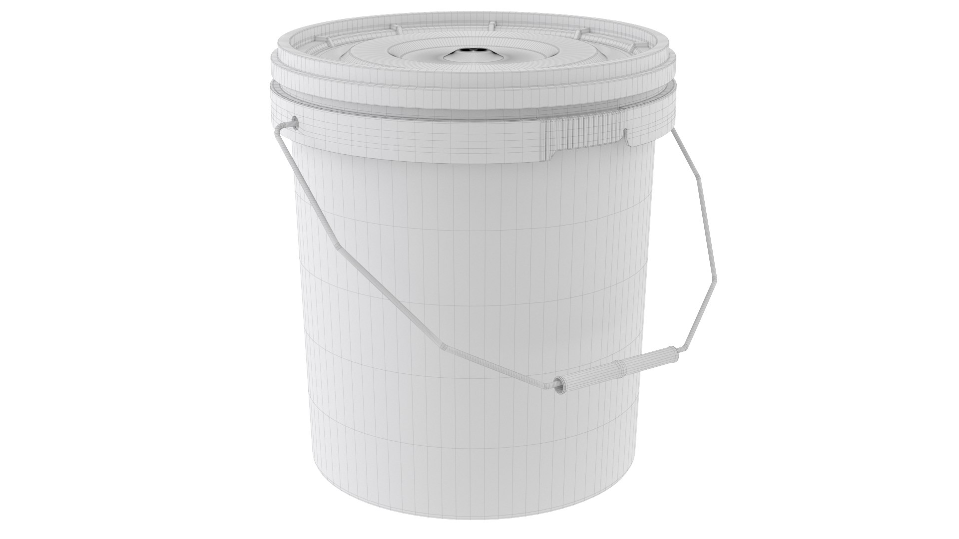 Bucket Contains 3D Model - TurboSquid 1641500