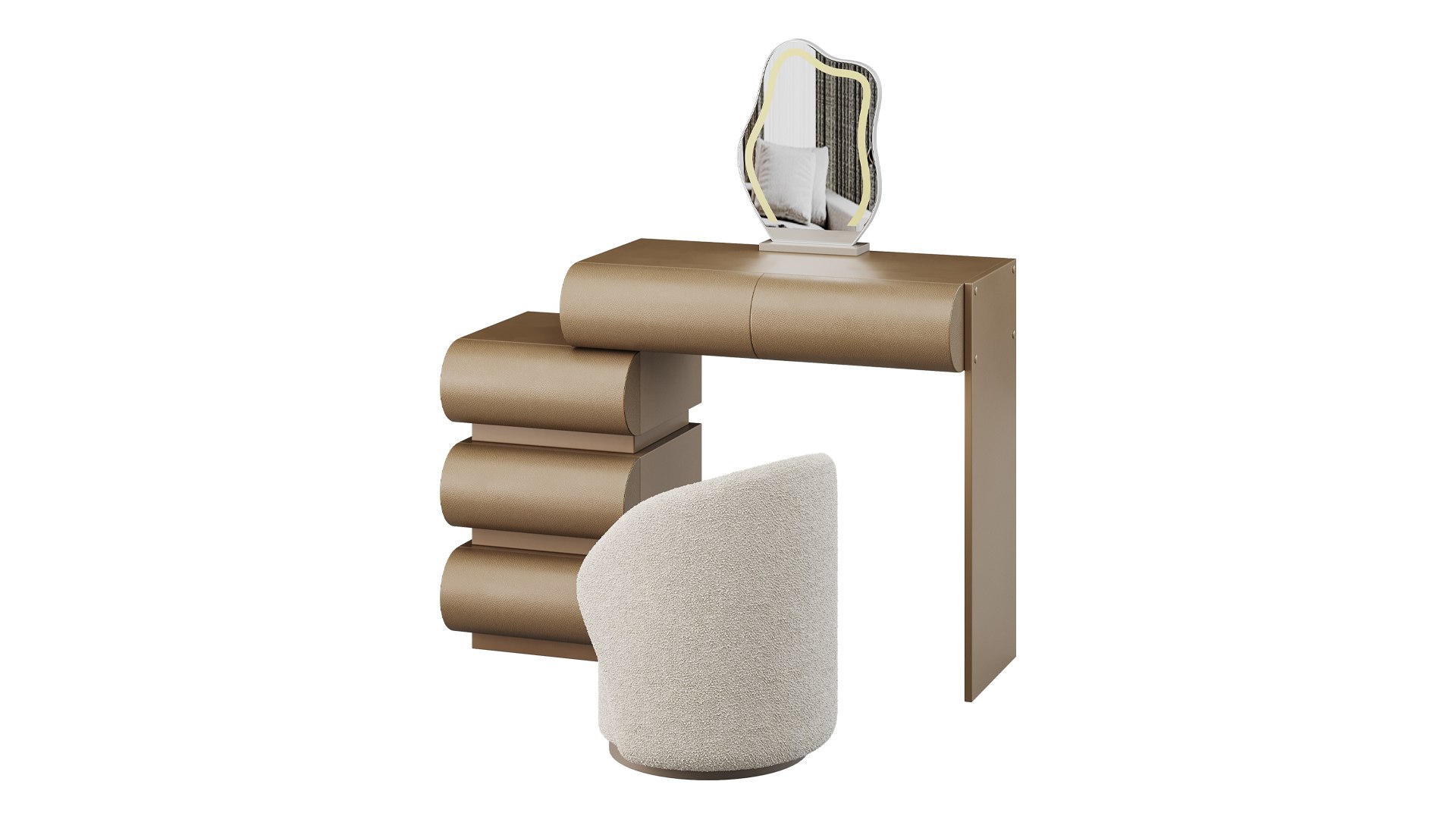 Dressing Table 01 3D Model - TurboSquid 2346969