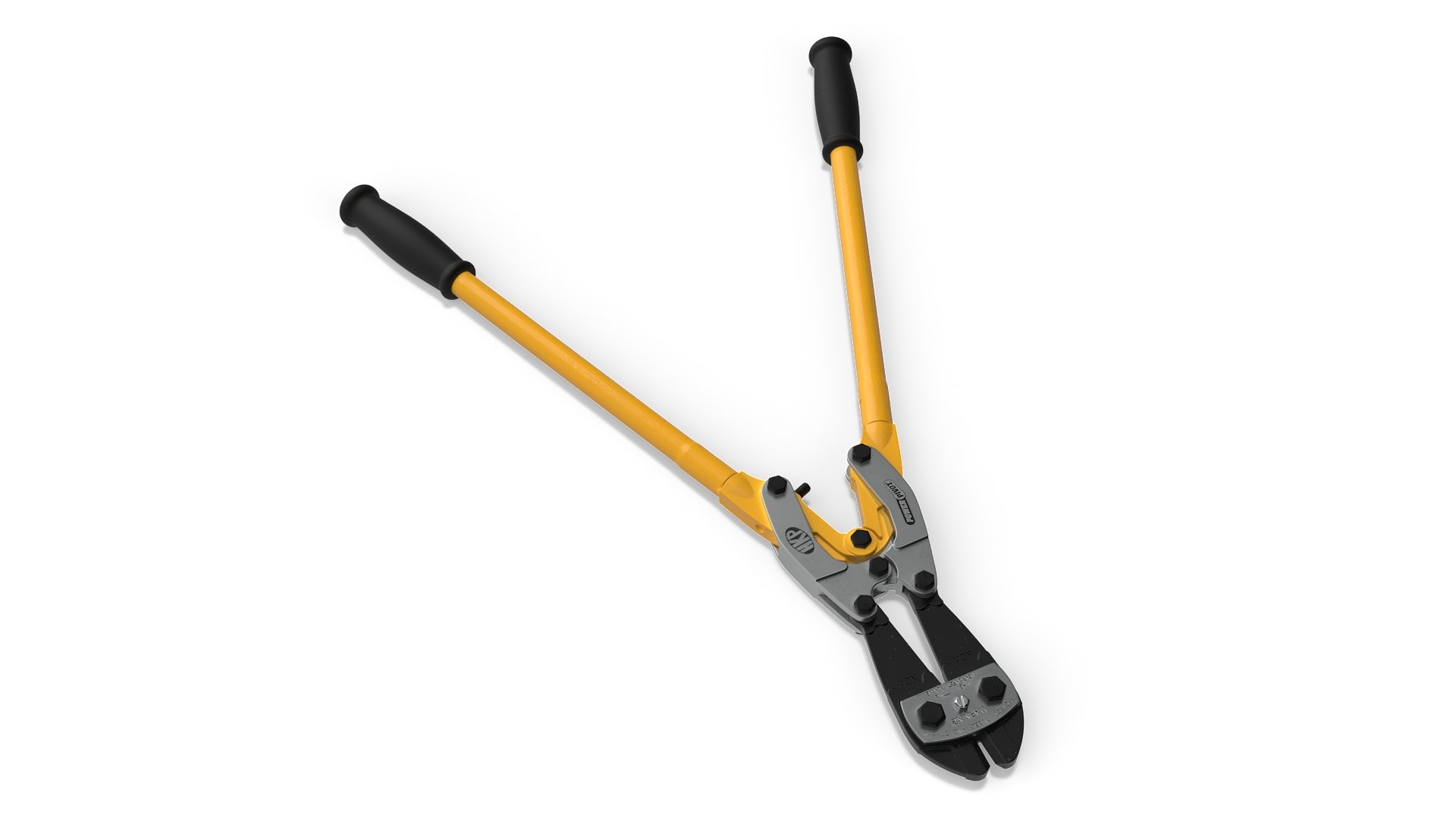 Bolt Cutter Tool Yellow Rigged 3D - TurboSquid 2218390
