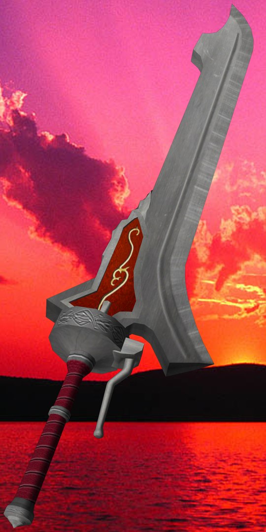 3d swords devil model