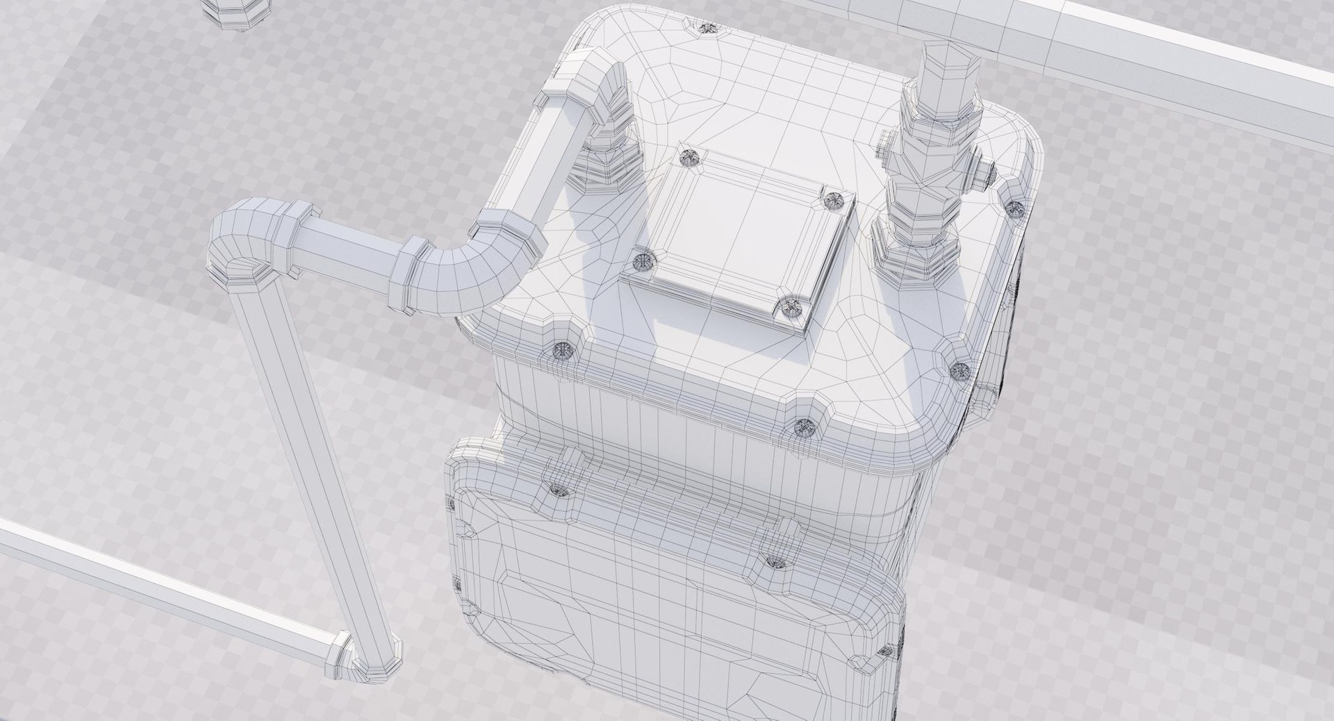 Gas Meter 3D Model - TurboSquid 1317388