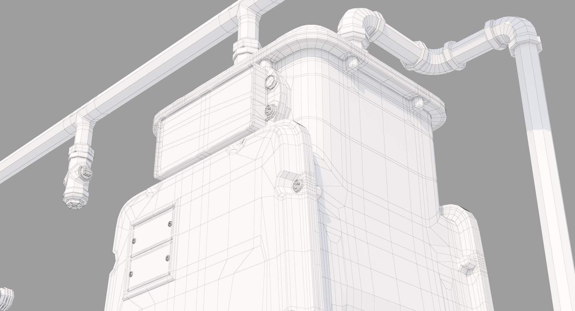 Gas meter 3D model - TurboSquid 1317388