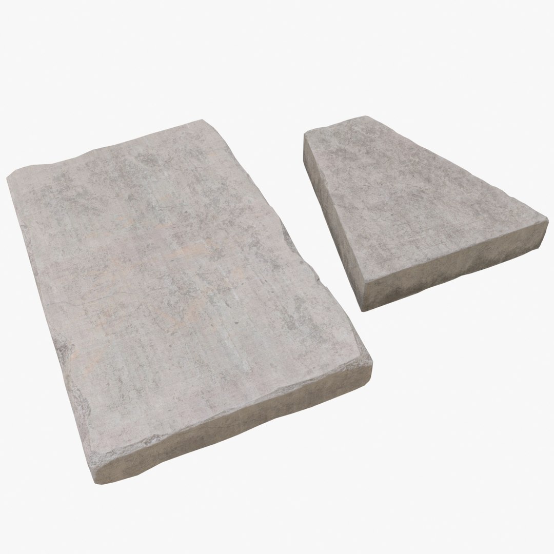 Concrete 3D Model - TurboSquid 1378815
