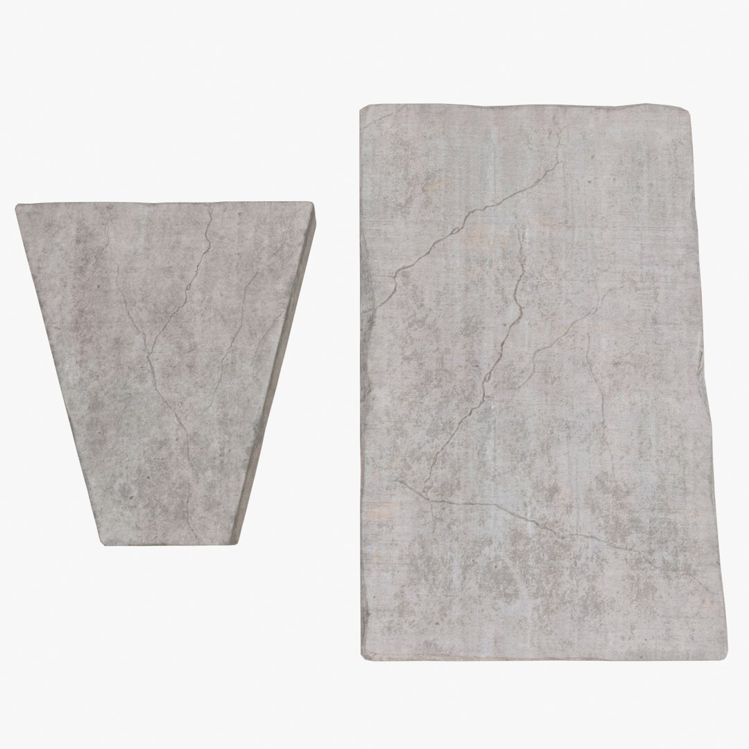 Concrete 3D Model - TurboSquid 1378815