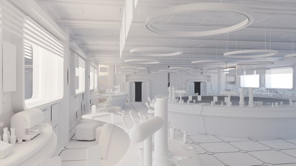 Bar interior 3D model - TurboSquid 1628558