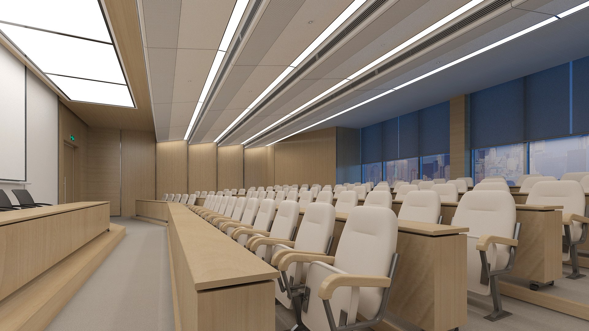 3D Lecture Hall 03 Model - TurboSquid 2095845