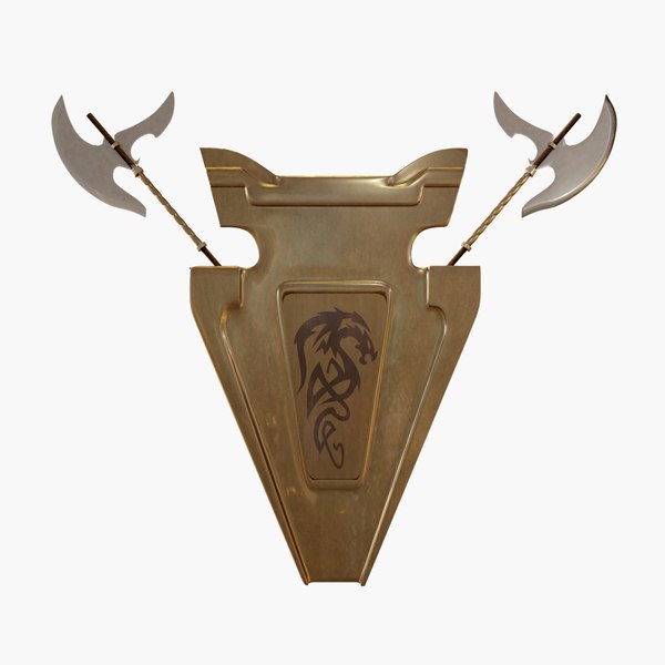 Dragon-shield shield armour 3D - TurboSquid 1348114